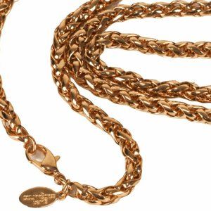 Courreges | Jewelry | Authentic Courreges Vintage Gold Toned Long Chain ...